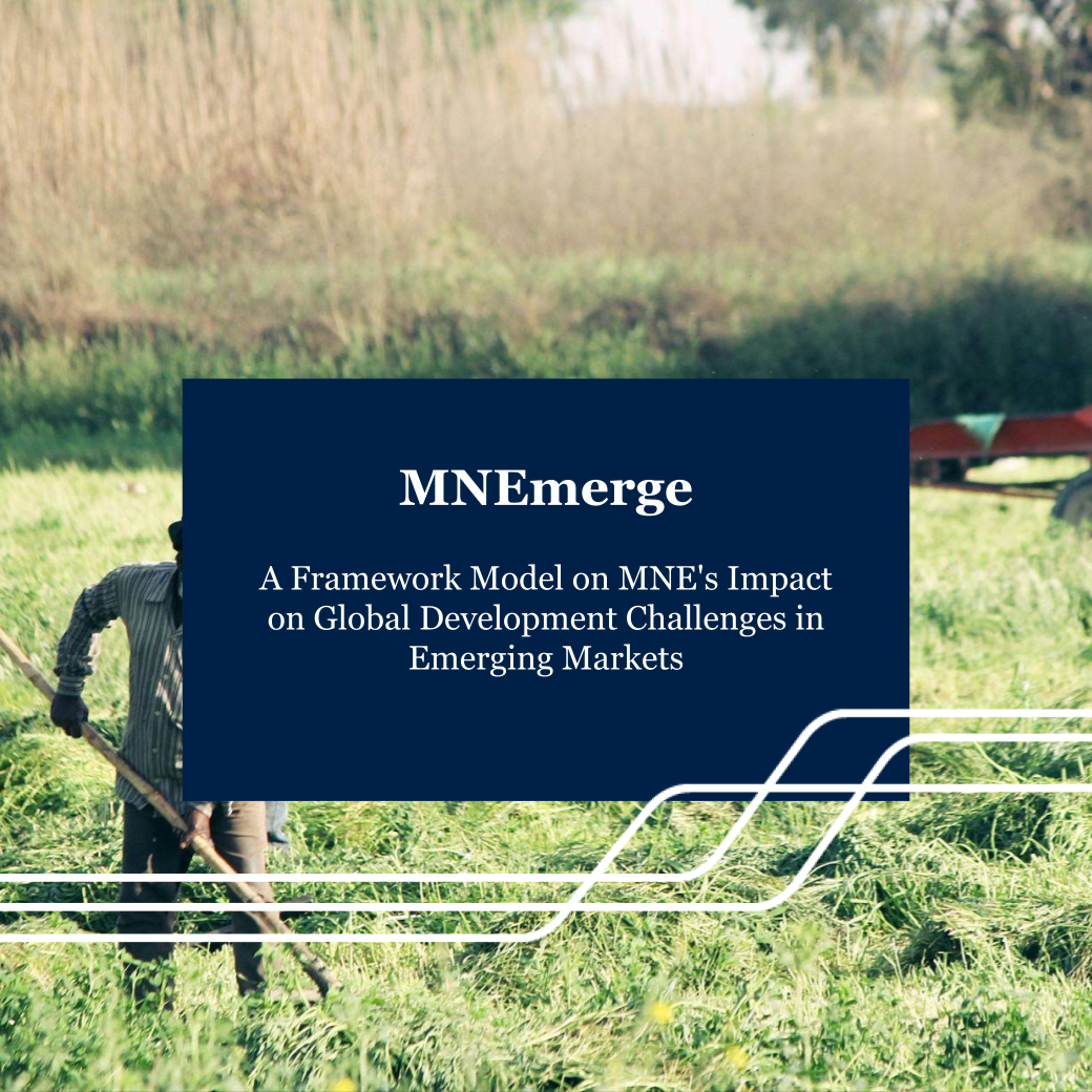 MNEmerge – A Framework Model on MNE’s Impact on Global Development ...